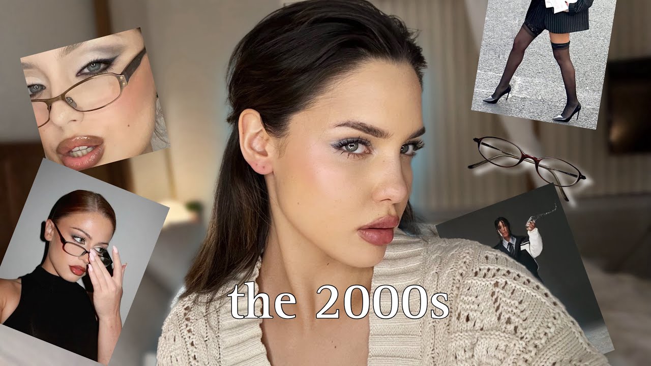 the 2000s make up tutorial | 00s office siren inspired make up - YouTube