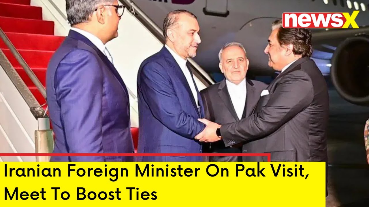 Iranian Foreign Minister On Pak Visit | Meet To Boost Ties | NewsX ...