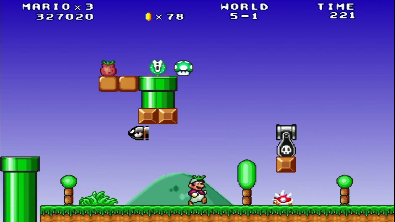 Mario Forever World 5 Level 1 Pc Top Rated Game - YouTube