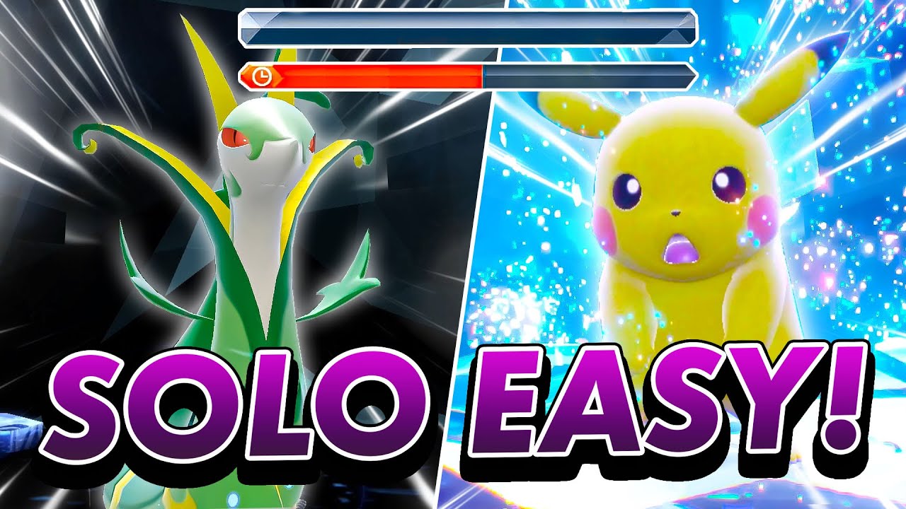 The BEST Pokemon BUILD to SOLO 7 Star PIKACHU Tera Raid in Scarlet and ...