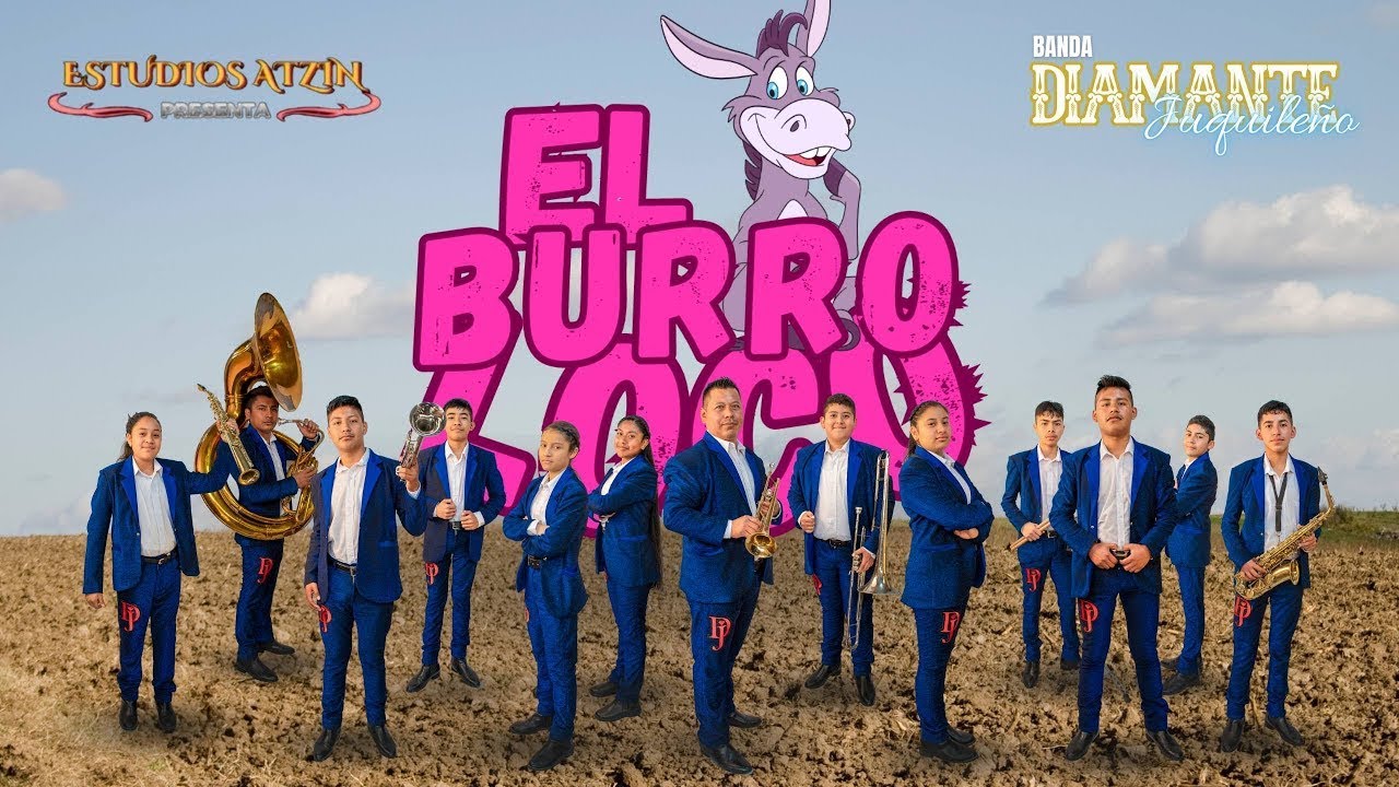 EL BURRO LOCO ( Video Oficial ) - Banda Diamante Juquileño ( Gigantes ...