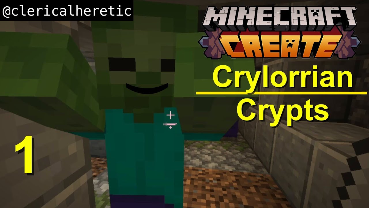 "The Crylorrian Crypts" | Minecraft: Create EPISODE 1 - YouTube