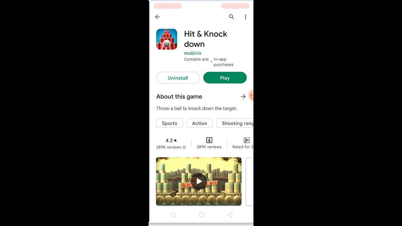 How to Playing Game Hit & Knock Down Leval 21to 30 Best game of play ...