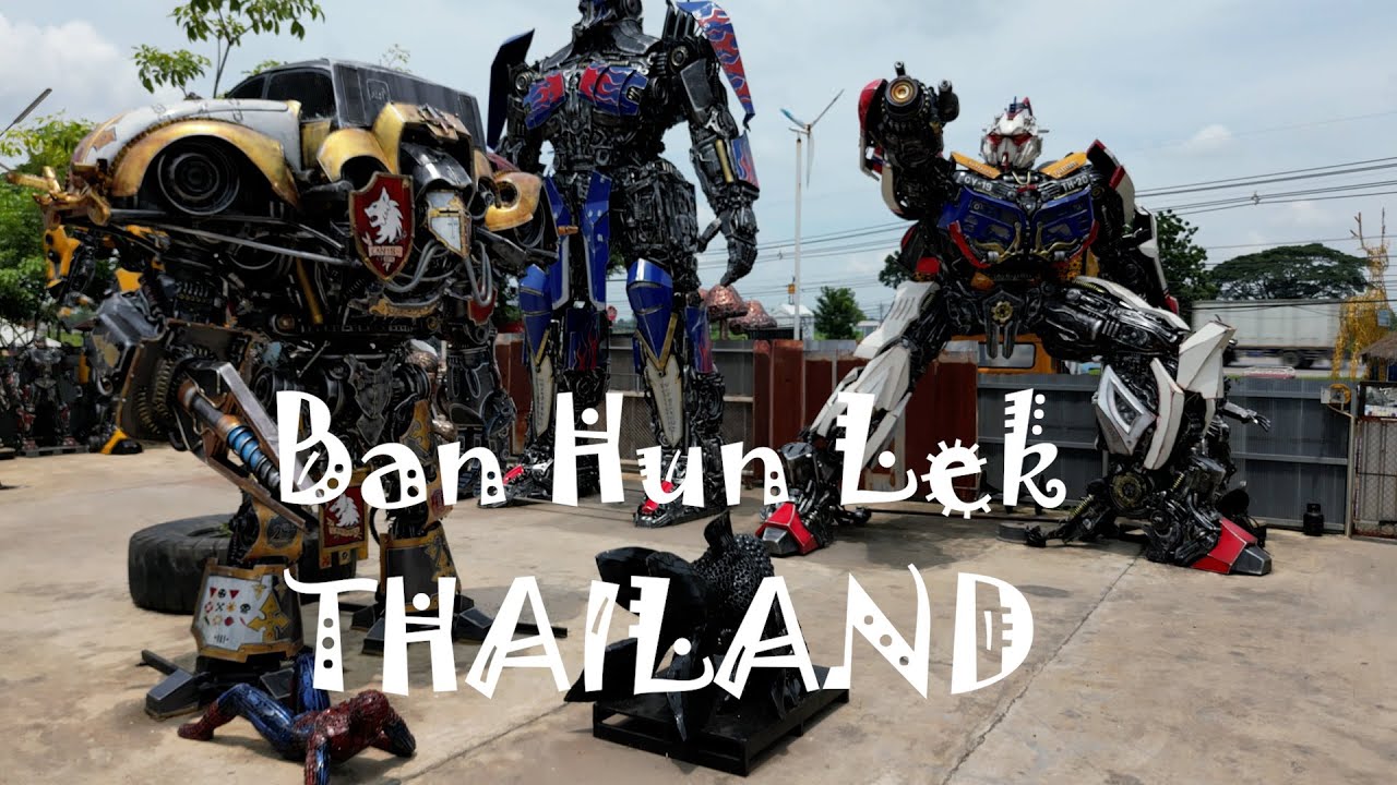 Transformer Museum Ban Hun Lek Thailand - YouTube