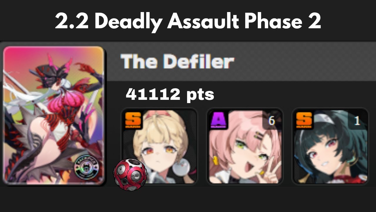 Alice Nicole Astra vs The Defiler | ZZZ 2.2 Deadly Assault - YouTube