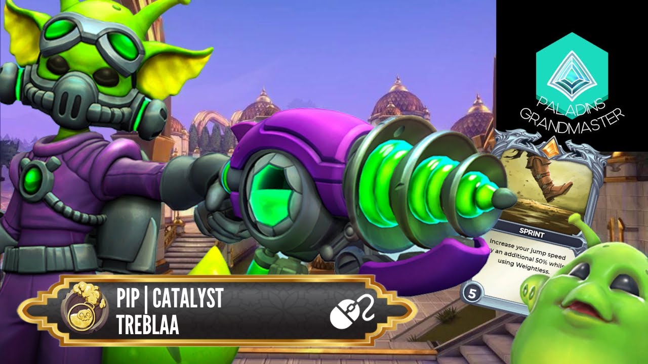 This DECK makes PIP Flank BROKEN (Treblaa) Paladins Grandmaster - YouTube