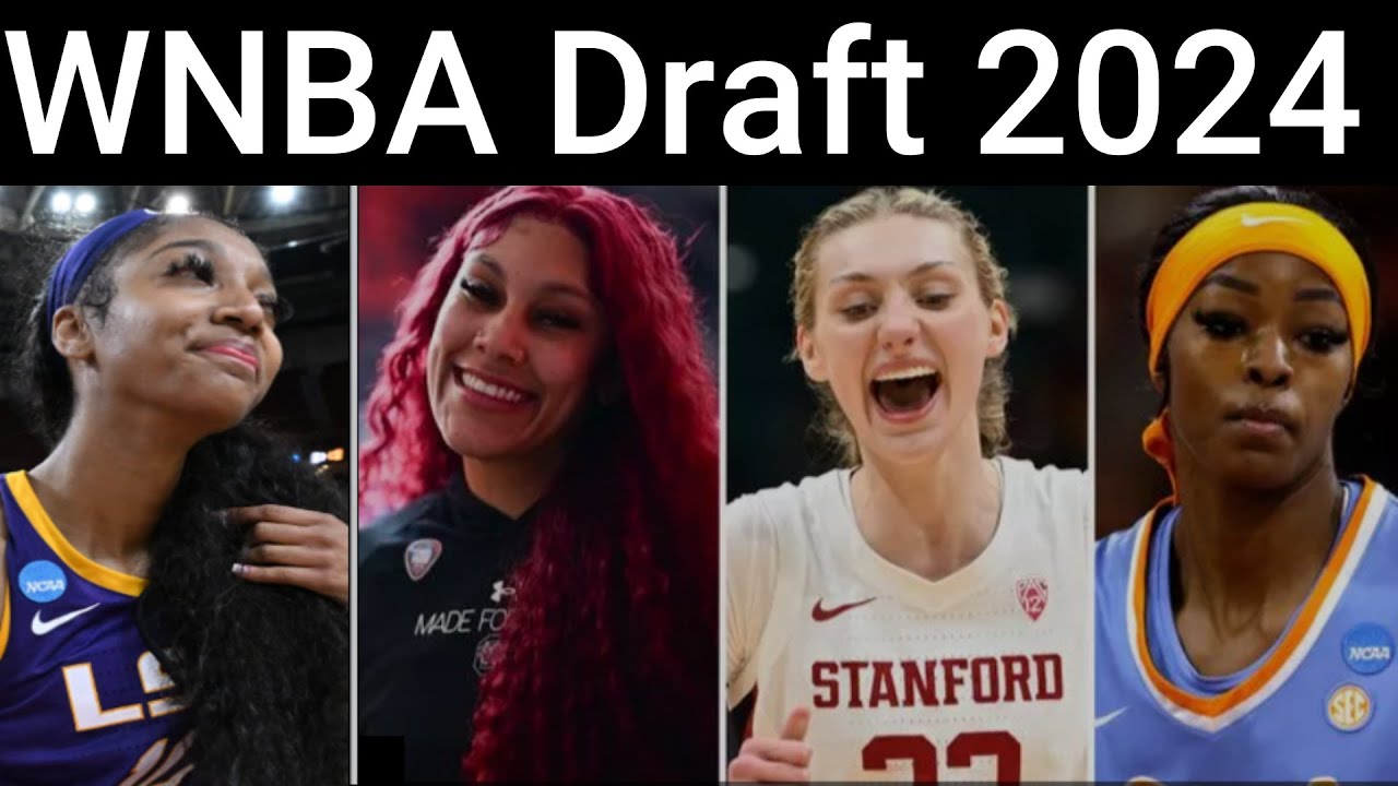 WNBA Mock Draft 2024 - How far will Angel Reese Reese drop? - YouTube