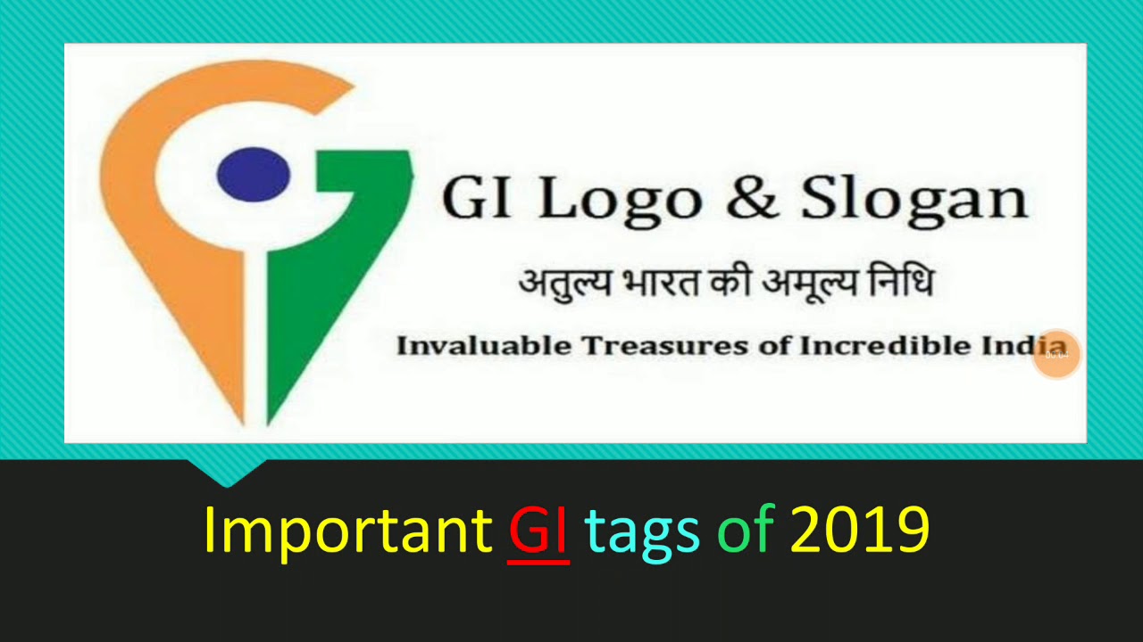 🤔🤔🤔GI tag of 2019 with its state........ - YouTube