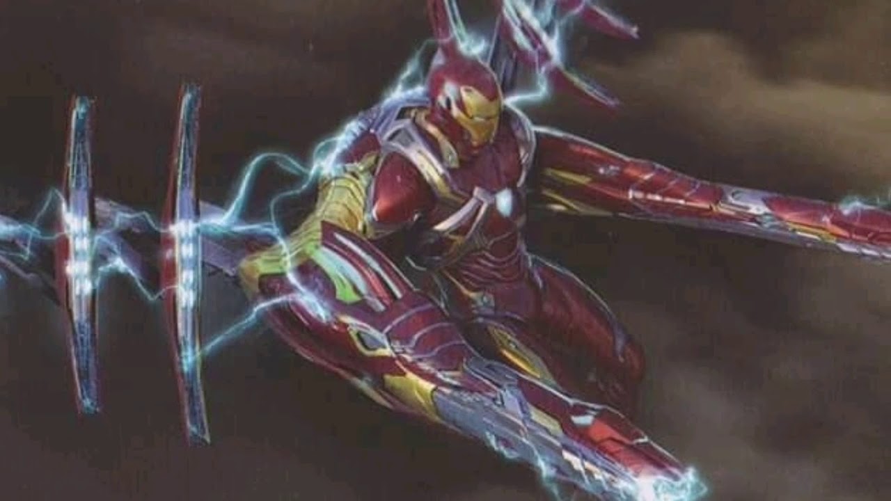 IRON MAN MARK 50 NANOTECH ARMOR CONCEPT ART - AVENGERS INFINITY WAR ...