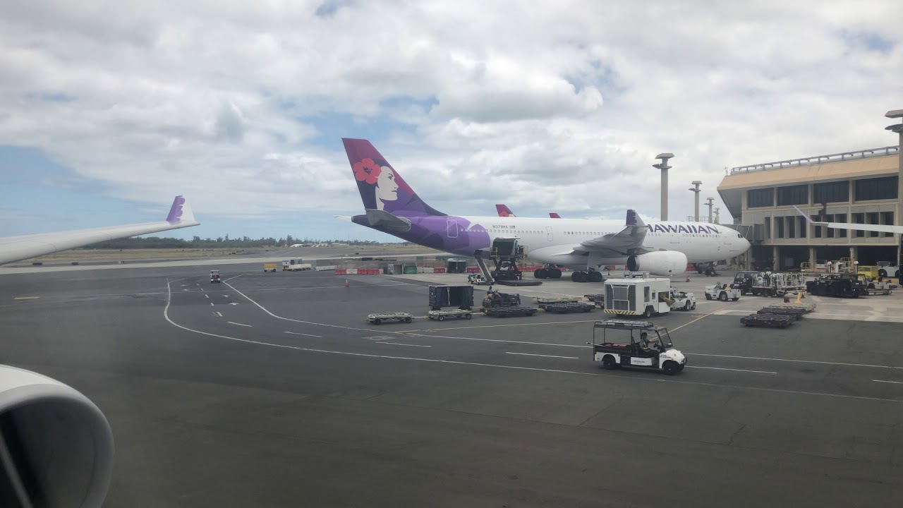 Hawaiian A330-200 - Honolulu to Seattle - YouTube