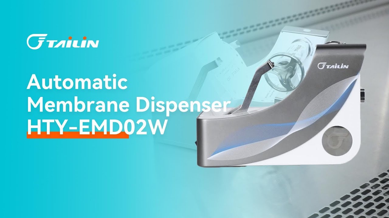 Automatic Membrane Dispenser HTY-EMD02W 丨Tailin - YouTube