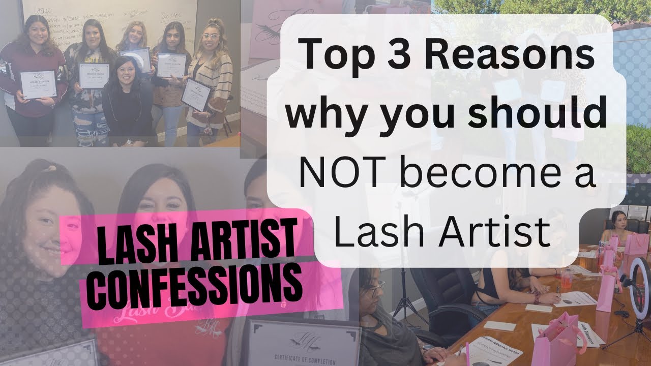 Lash Artist Pros & Cons of becoming a LASH Tech | Business TIPS # ...