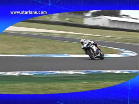 Test di Marco Melandri a Phillip Island - YouTube