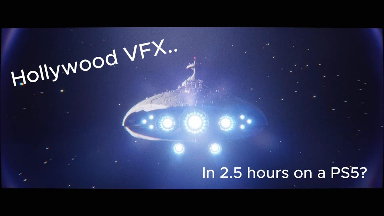 Hollywood VFX levels in less than 3 hours on a PS5? - YouTube
