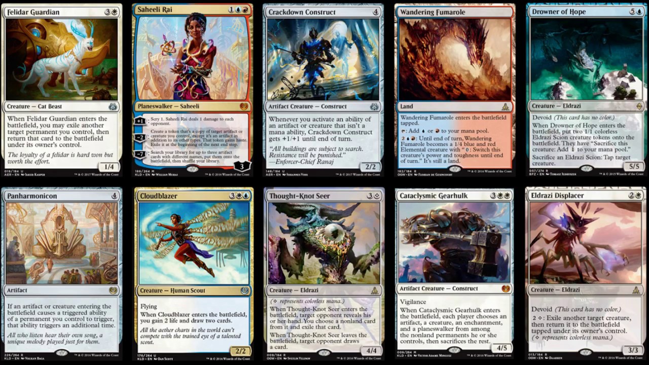 MtG. Aether Revolt Constructed Review. Part 1. - YouTube