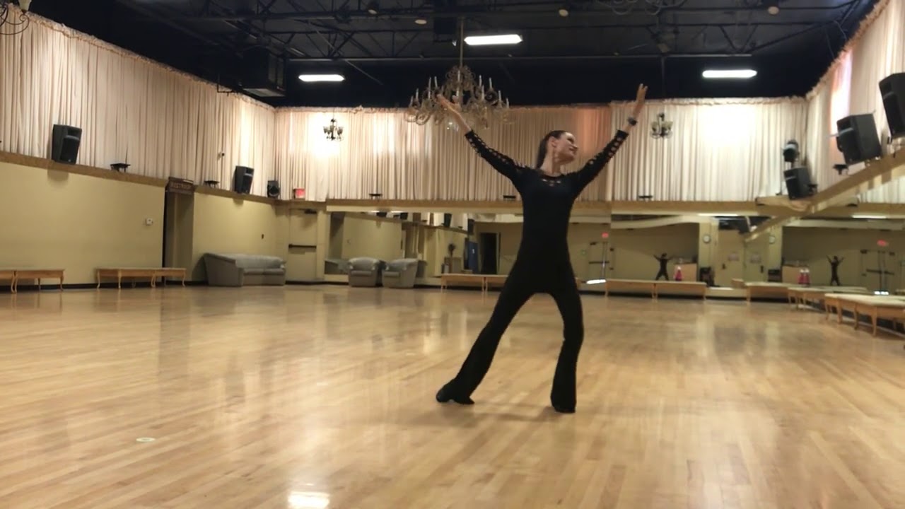 How to Dance a Back Lock in Waltz - YouTube