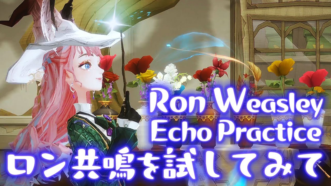 魔法の覚醒 | Magic Awakened】𖤐 榮恩練習 Ron Weasley Echo Practice ロン共鳴を試してみて𖤐 ...