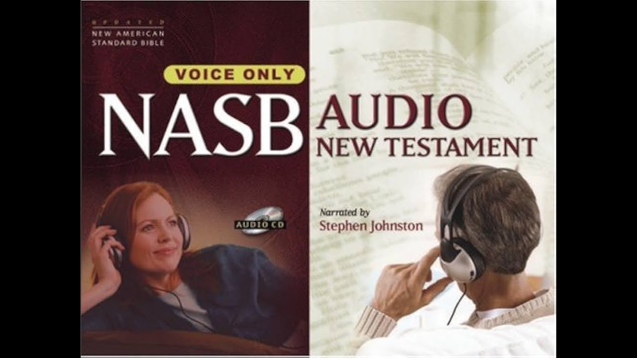 NASB New Testament - 2 of 2 | Black Screen | Gentle Rain - YouTube