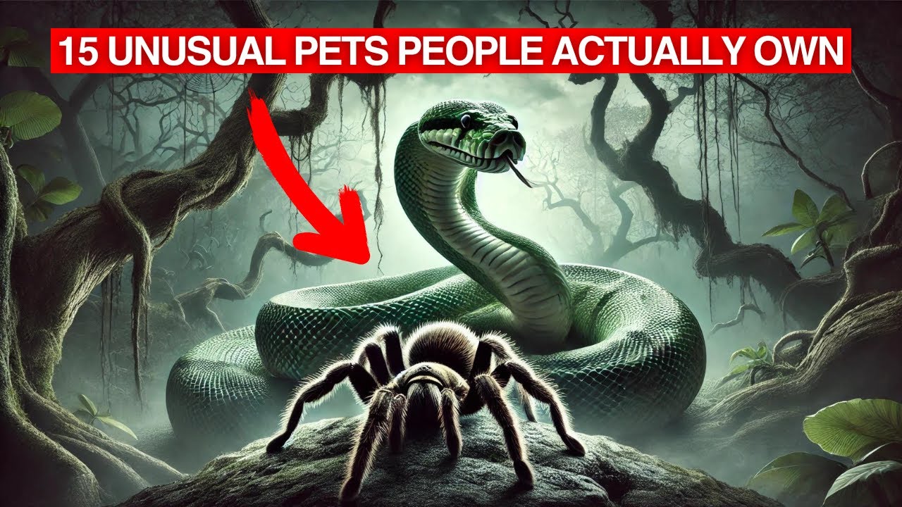 15 Unusual Pets That People Actually Own - YouTube
