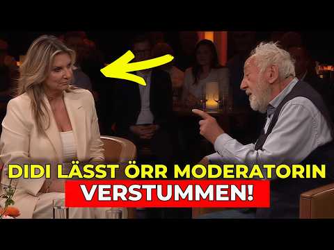 💥 GROSSES KINO 💥 Didi Hallervorden bringt LINKE Moderatorin (Kim Fischer) zum Schweigen‼️(Riverboat)
