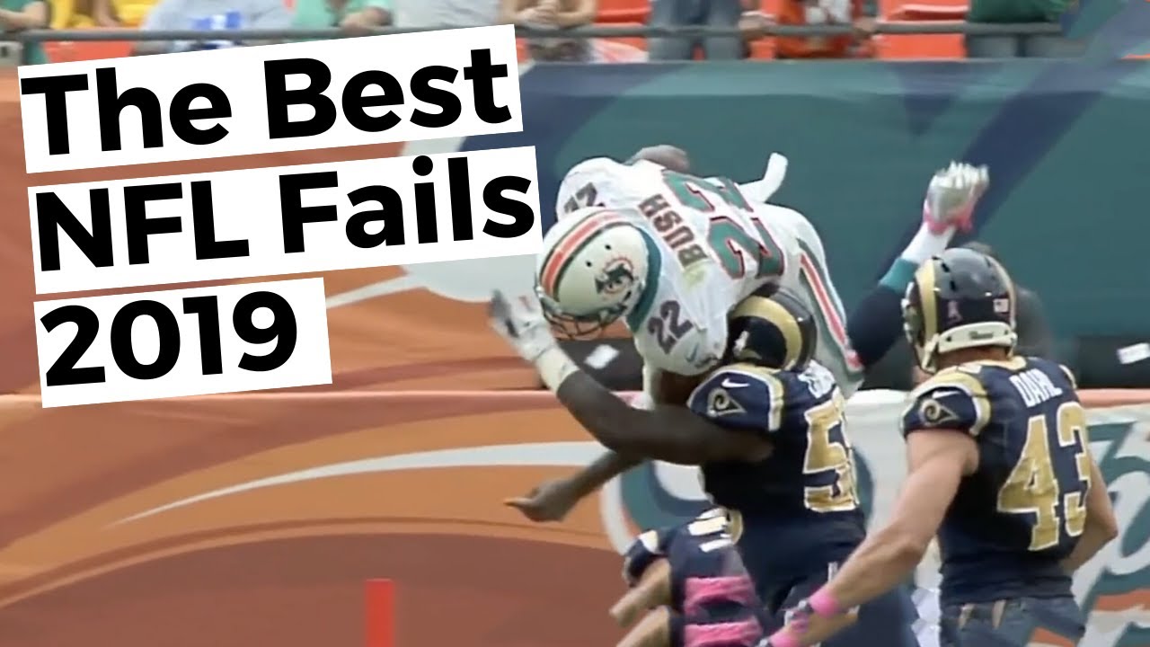 The best NFL fails // NFL failed hurdles - YouTube