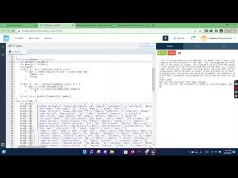 AP Computer Science Principles Create Task Walkthrough - YouTube
