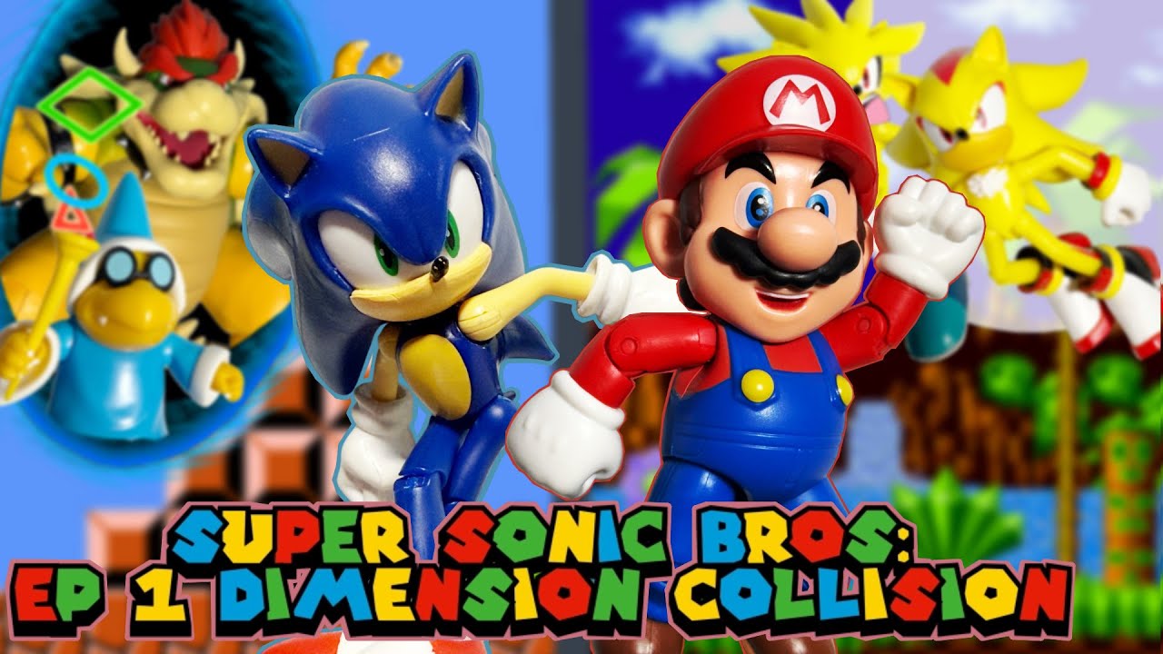 Super Sonic bros EP 1: Dimension collision (Stop motion) - YouTube