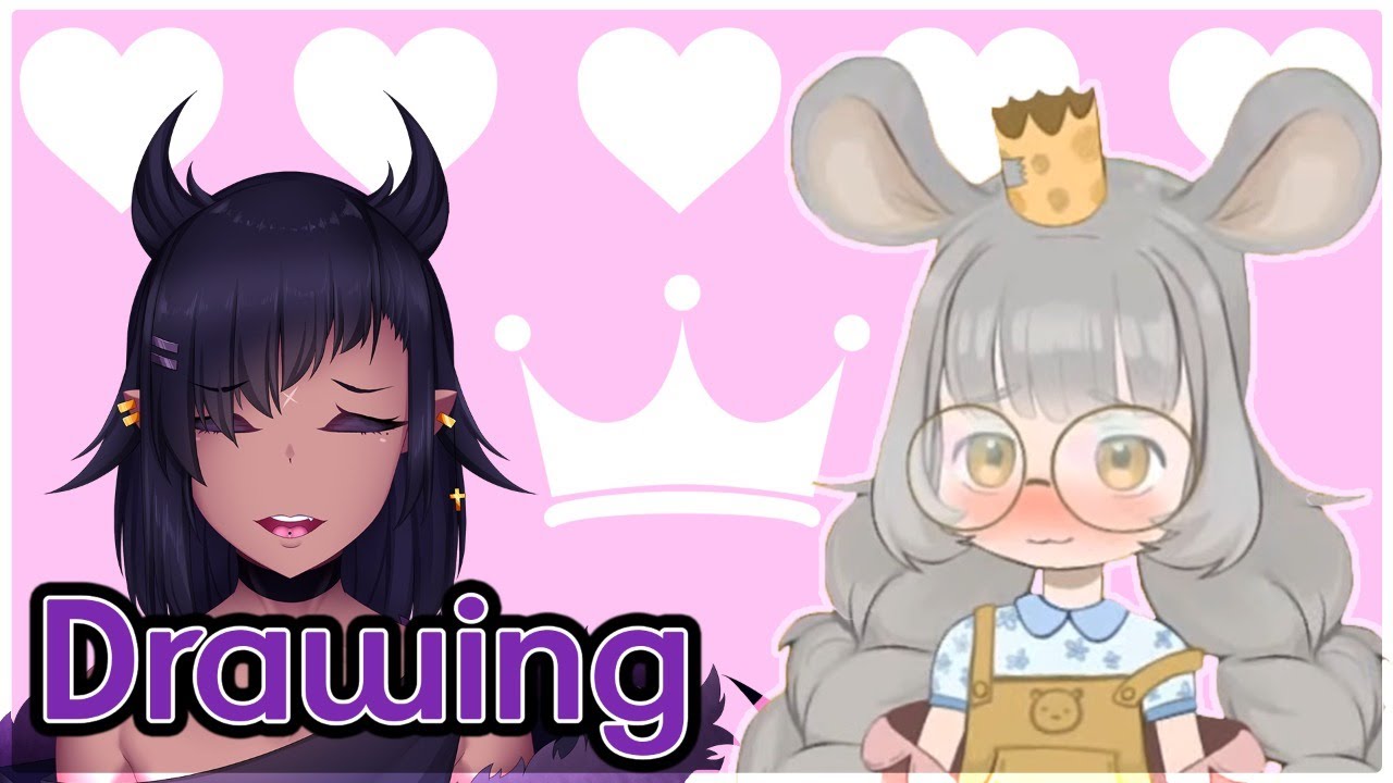 【Drawing】Let's Sketch: Princess Celesse👑🐭~! | (Smol Size, Big Lewd ...