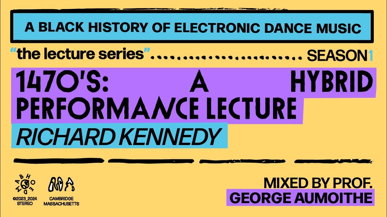 "1470's: A Hybrid Performance Lecture", Richard Kennedy - YouTube