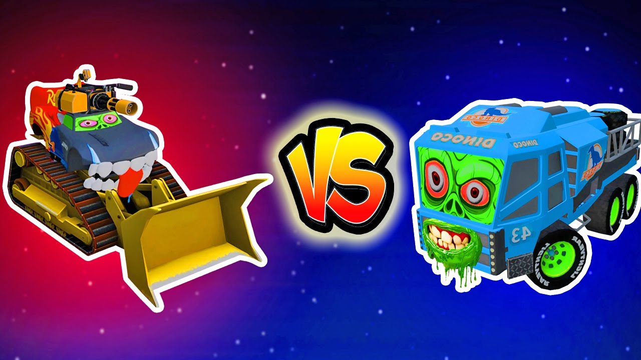 😱Terrible KING MONSTER 6 WHEELS ZOMBIE 🆚 MСQUEEN-STORM Bulldozer ZOMBIE ...