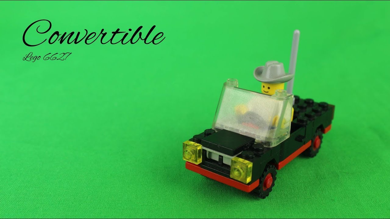Lego 6627 - Convertible - YouTube