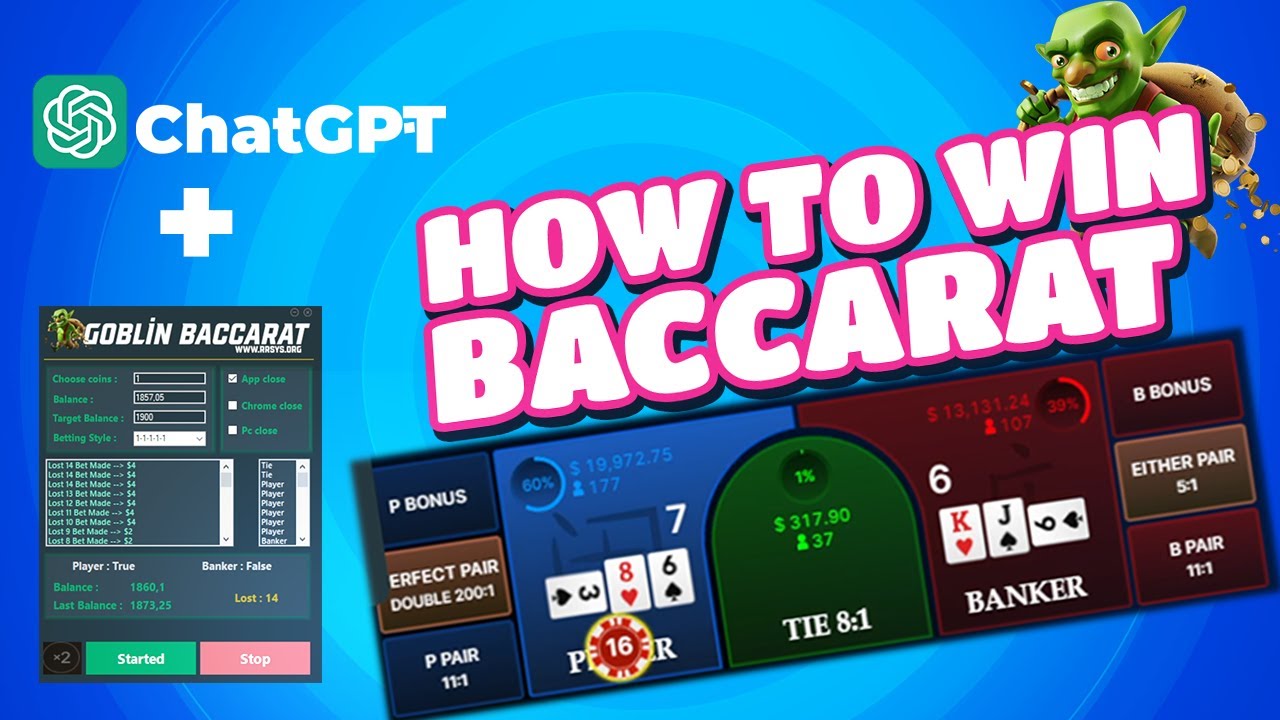Baccarat Automatic Ai - New Ai Baccarat Bot Software 2024 | Goblin ...
