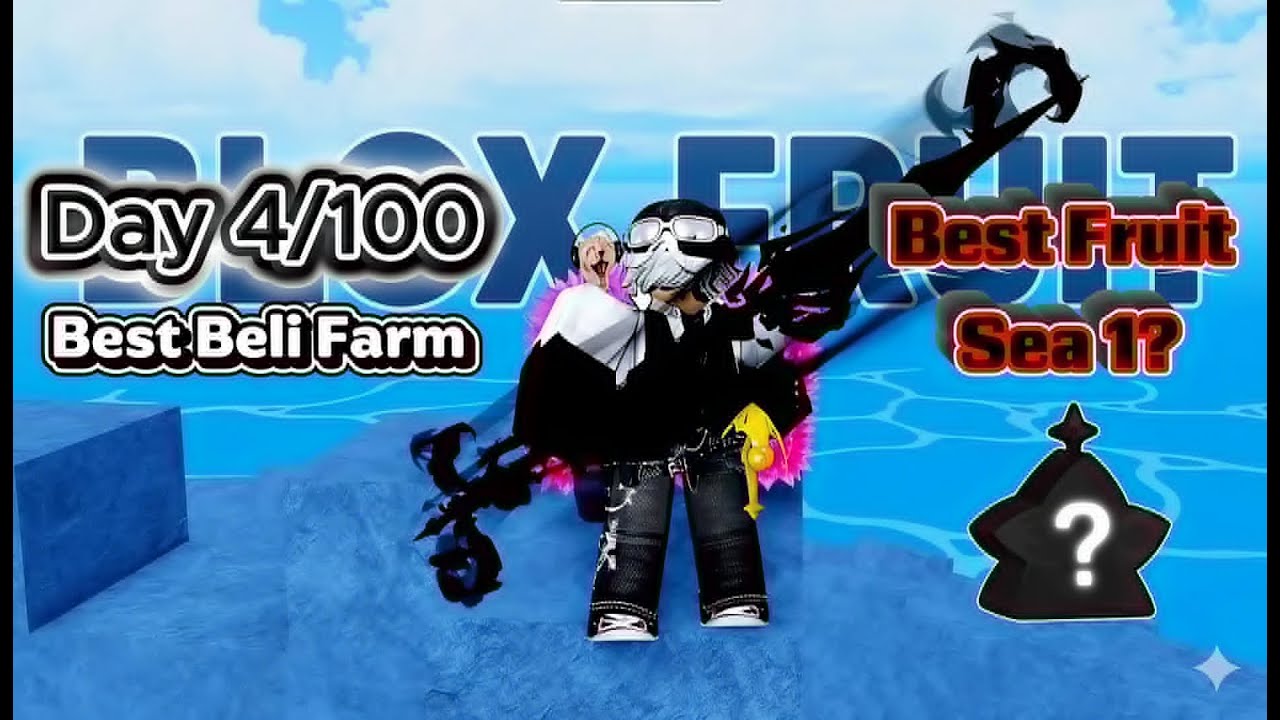 I Got the Best Sea 1 Fruit & Fastest Beli Farming | Day 4/100 Solo ...
