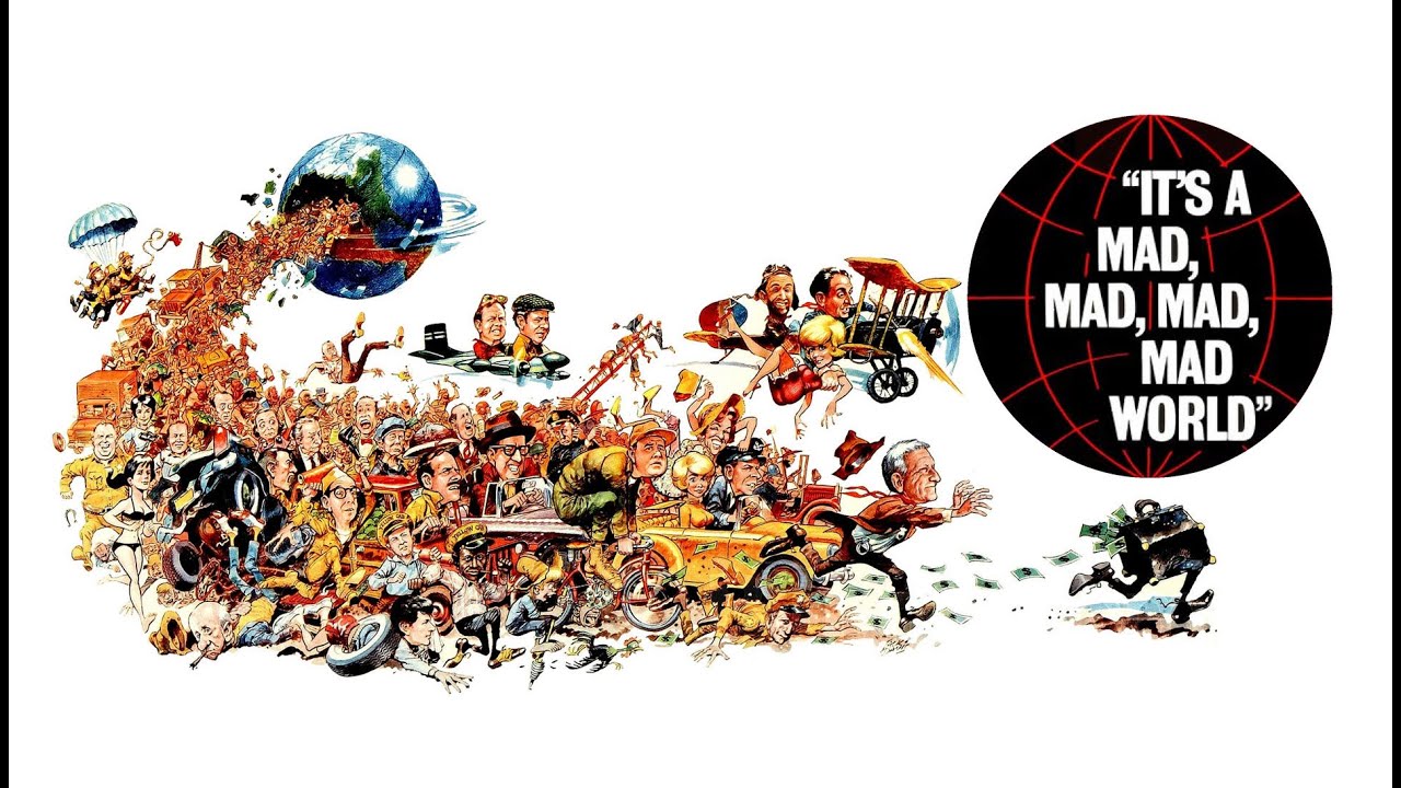 It's A Mad Mad Mad Mad World - Official Trailer (1963) - YouTube