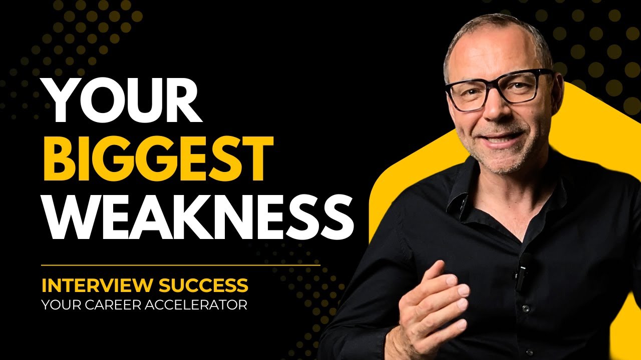 How to Answer: What’s Your Biggest Weakness? (Real Examples) - YouTube