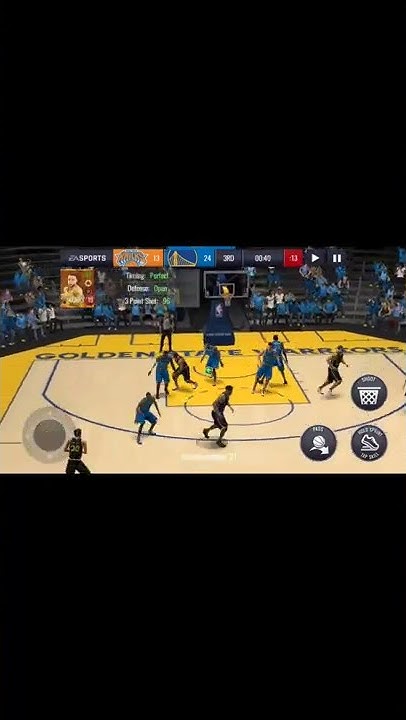 Steph Curry Deep 3 | NBA Live Mobile Season 6 - YouTube