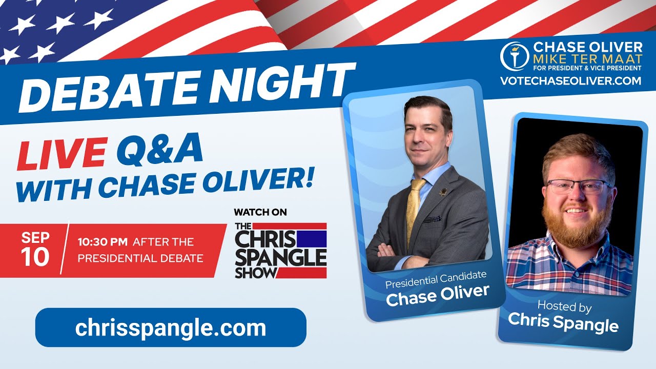 LP Presidential Candidate Chase Oliver's Response to the Trump and ...
