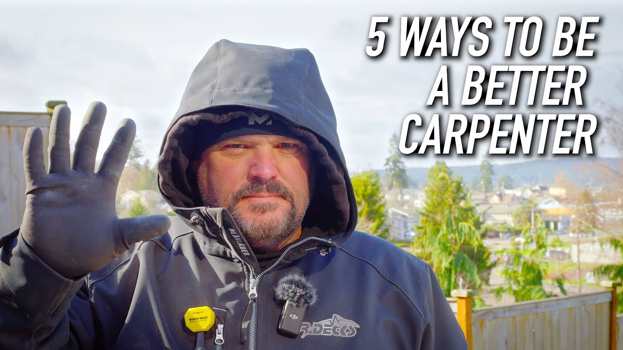 5 Ways To Become a Better Builder || Dr Decks - YouTube