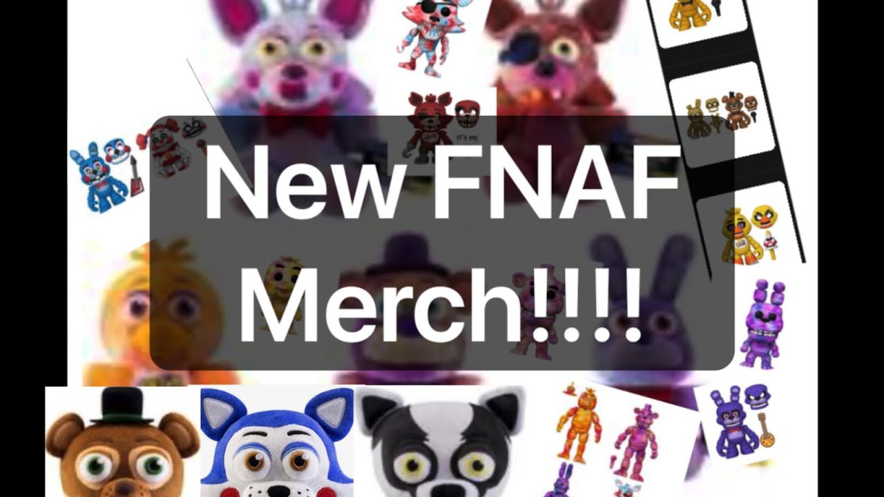 New five nights at Freddy’s merch!!!!! - YouTube