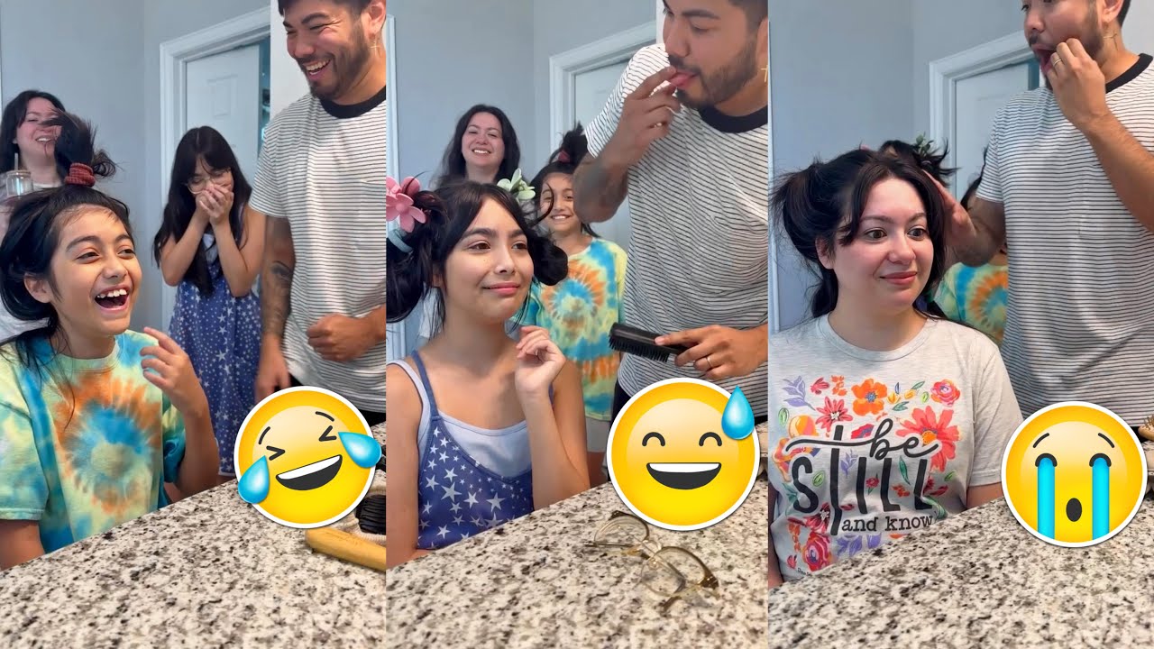 Doing My Daughters Hair For The First Time 💇♀️👱♀️ Youtube