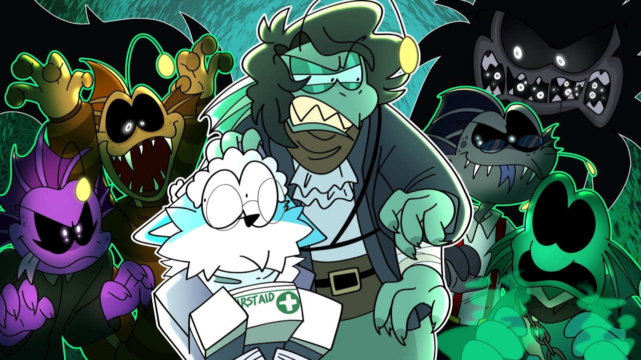 Elis & Sebastian's Furry Monster Problem | Roblox Pressure Comic Dub ...