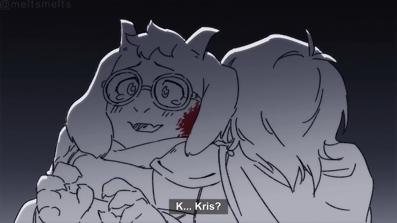 Deltarune It's okay not to smile | Comic Dub by Probe - YouTube