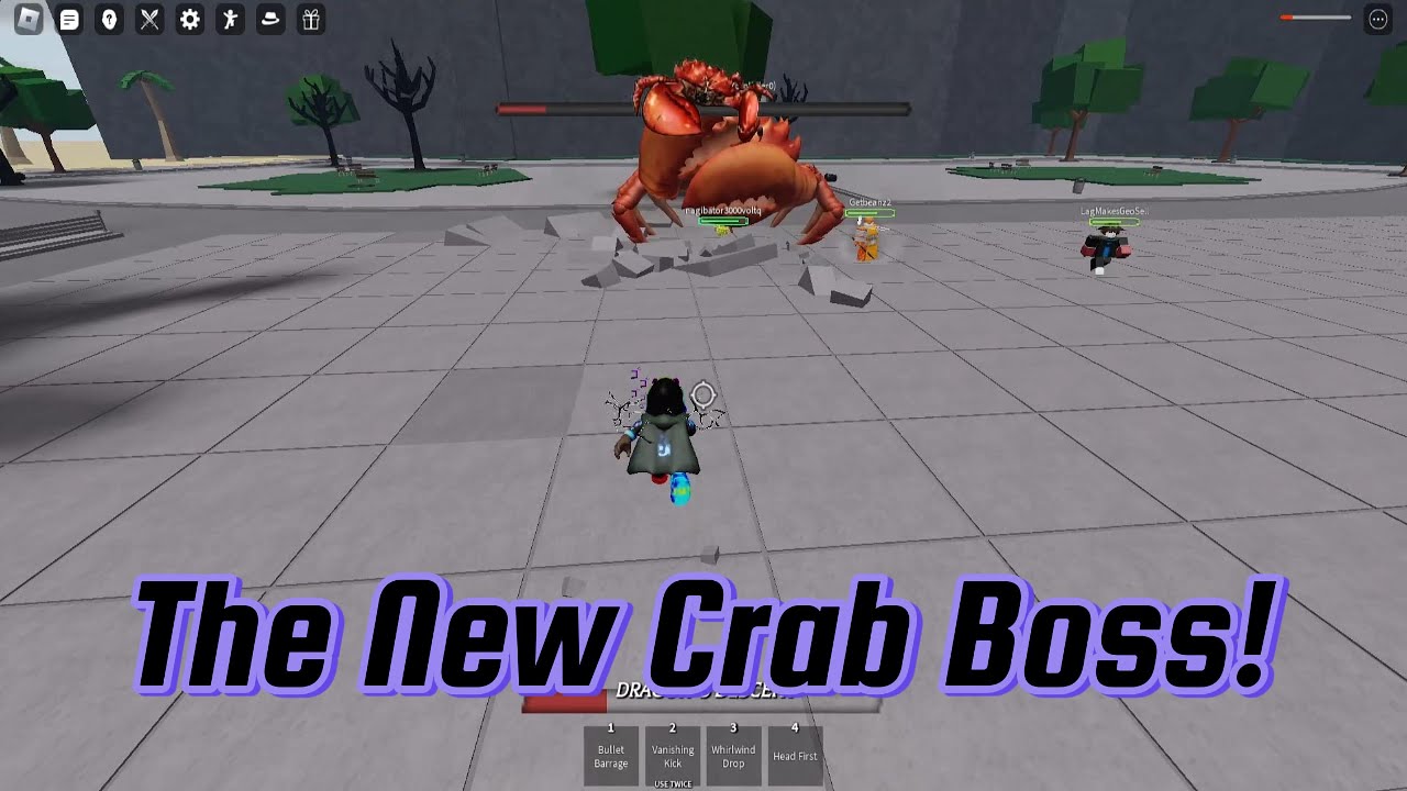 New TSB Crab Boss! | Roblox - YouTube