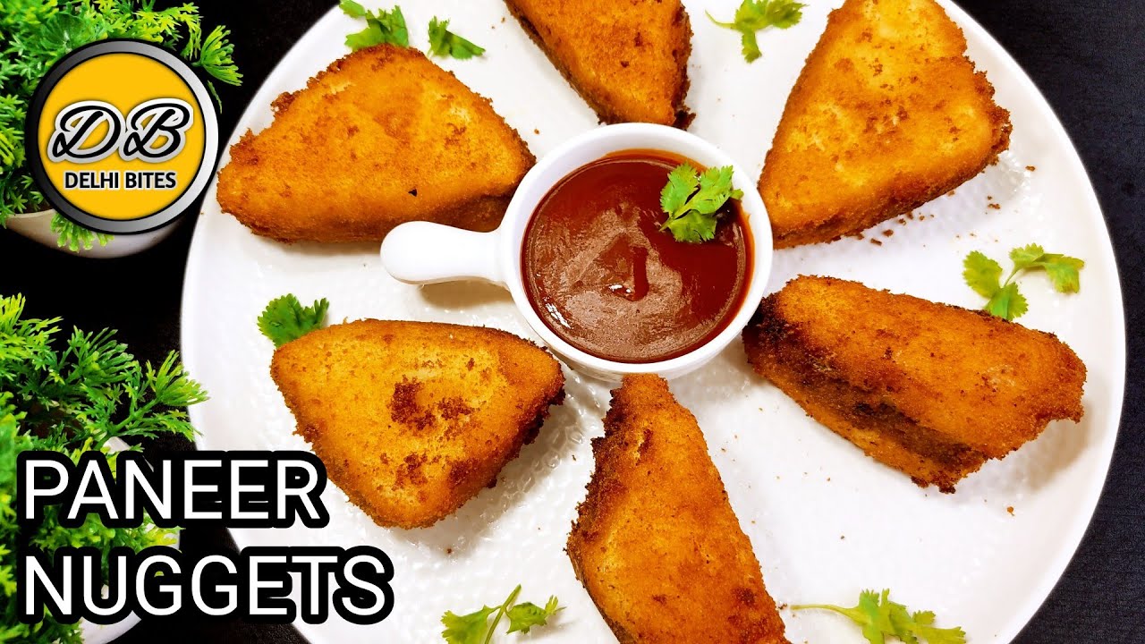 Cheesy Paneer Aloo Bites | Paneer Bites | Paneer Nuggets | Paneer ...