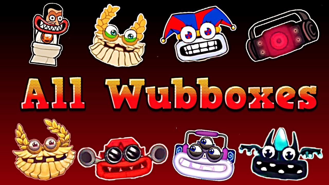 All Wubboxes🆚Fan Wubbox🎵 VOICE BATTLES "My Singing Monsters"@KOROBASYCH ...