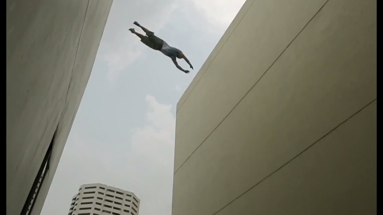 Freerunning Roof Gaps - Free My Way - Part 1 - YouTube
