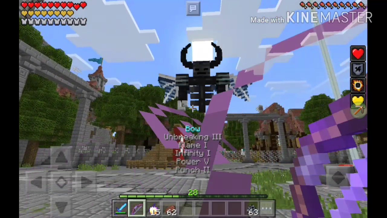 Wither Demon Boss Add-on//V.1.1.3.52//[MCPE] - YouTube