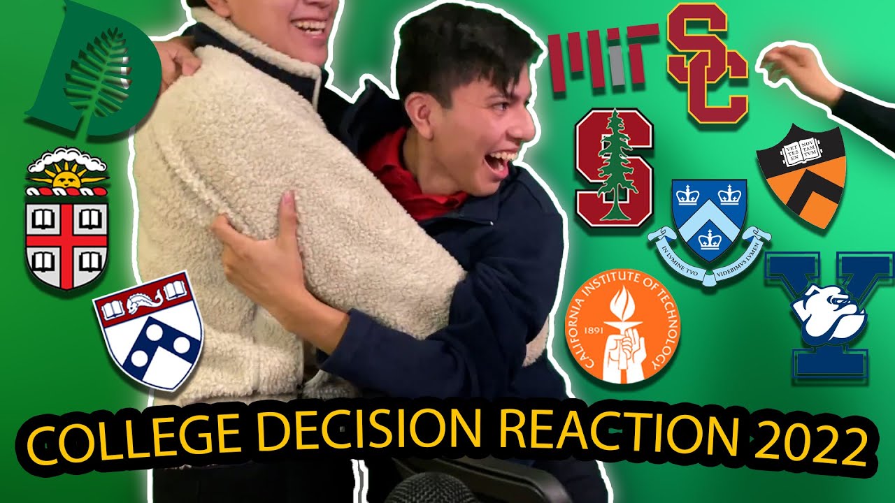 COLLEGE DECISION 2022 REACTION | Questbridge National College Match ...