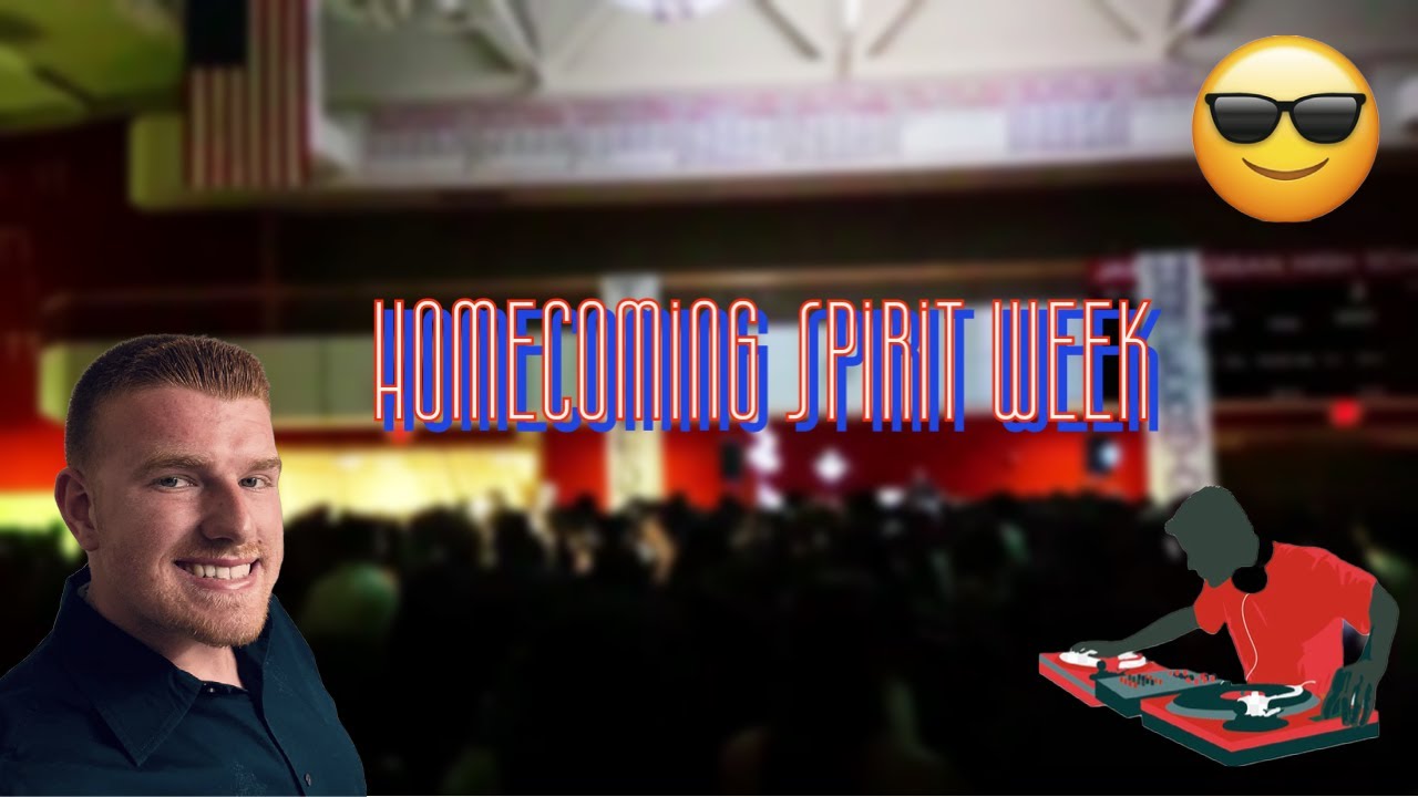 HOMECOMING SPIRIT WEEK l celebrity fits, senior run, hoco football game ...