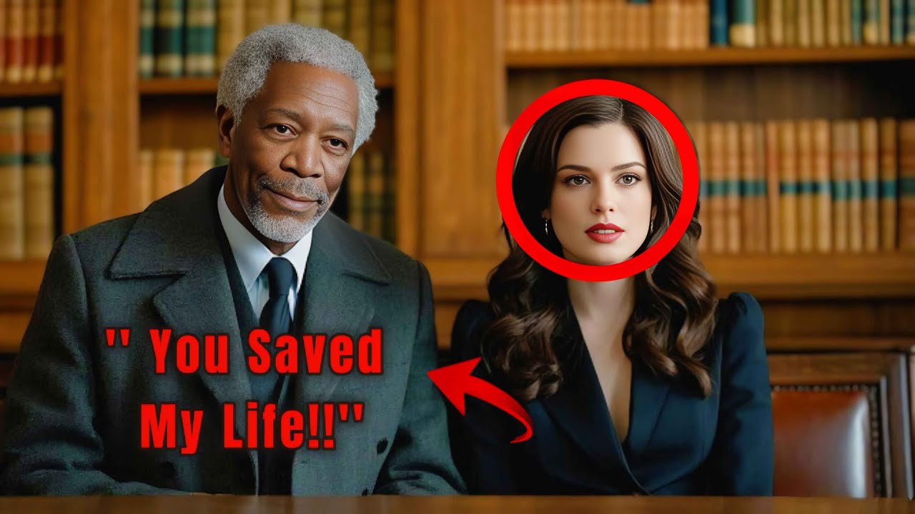 Morgan Freeman Finds a Girl Crying at a Library - What He Does Next ...
